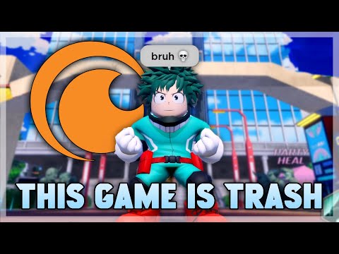 I Played Crunchyroll's Roblox Battlegrounds Game... and its horrible