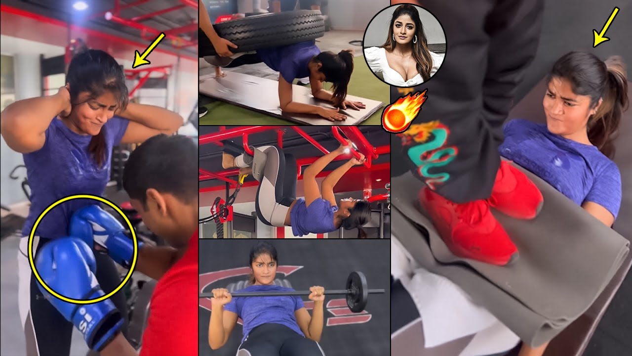 బాబోయ్ డింపుల్🔥 : Dimple Hayathi Workout Visuals At Gym | Dimple Hayati ...