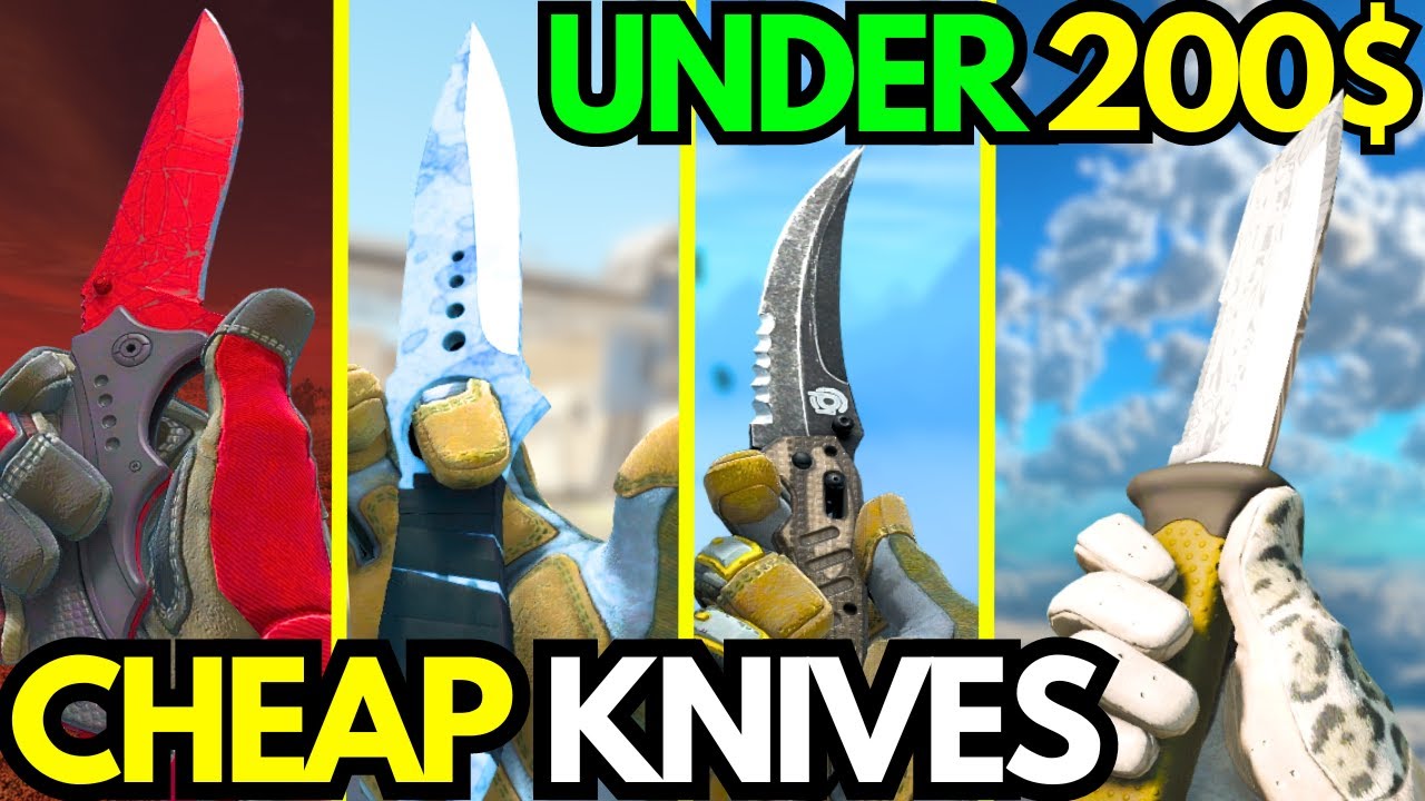 BEST CHEAP CS2 Knives for Under $200 (BUDGET CS2 KNIFE SKINS 2024 ...
