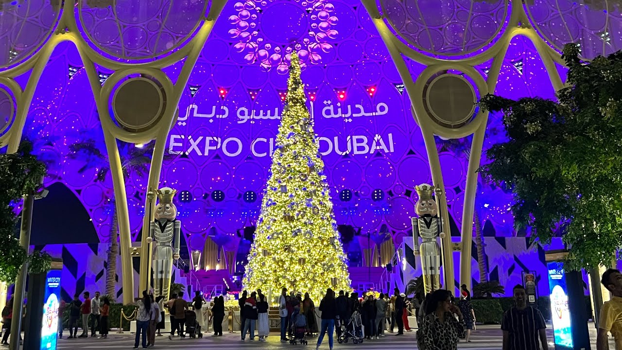 Expo City Dubai Christmas Eve 2022 - YouTube