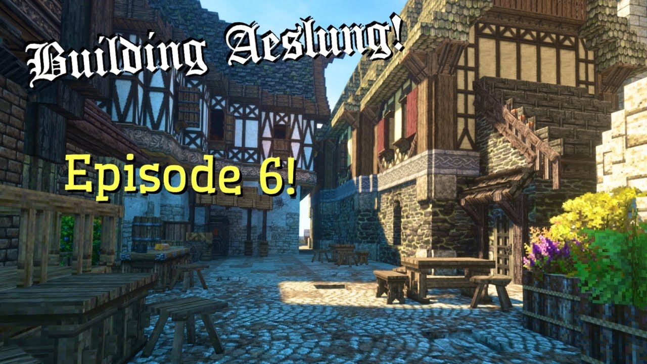 Building Aeslung! Minecraft City Episode 6 - Conquest Reforged - YouTube