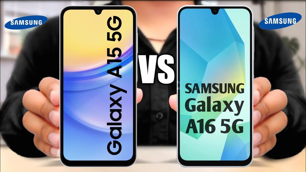 Samsung Galaxy A15 5G vs Samsung Galaxy A16 5G - YouTube