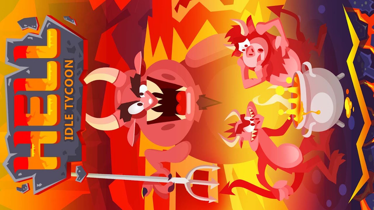 Hell: Idle Evil Tycoon Sim - 게임플레이 영상 [모바일게임] - YouTube