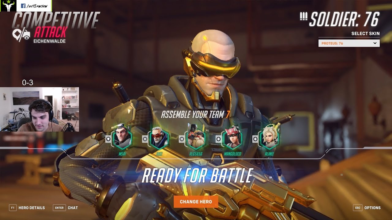 JAKE PRO SOLDIER 76 GAMEPLAY OVERWATCH 2 SEASON 2 - YouTube