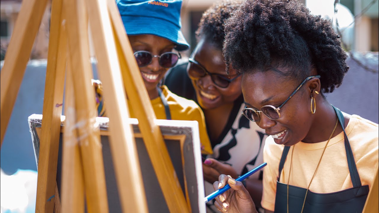 1st Open Studio Session Event by Droop Canvas - YouTube