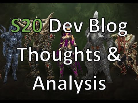 Diablo 3 Season 20 Developer Blog Post Analysis & Thoughts - YouTube