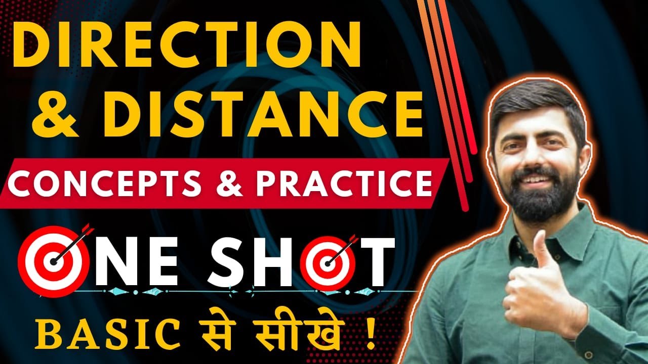 Direction & Distance, Basic से सीखें || Practice & Concepts || IBPS I SBI I RRB I RBI 2023 - YouTube