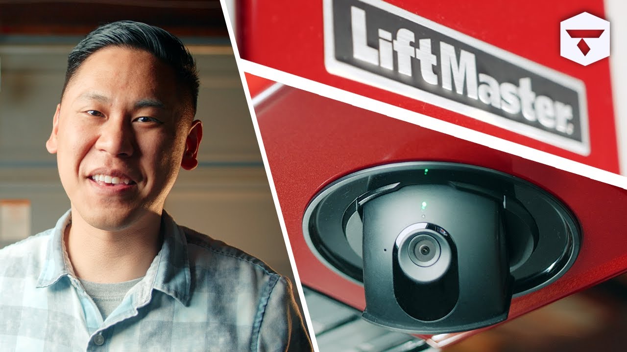 The LiftMaster Elite Series 85503 Wi-Fi Smart Garage Door Opener w ...