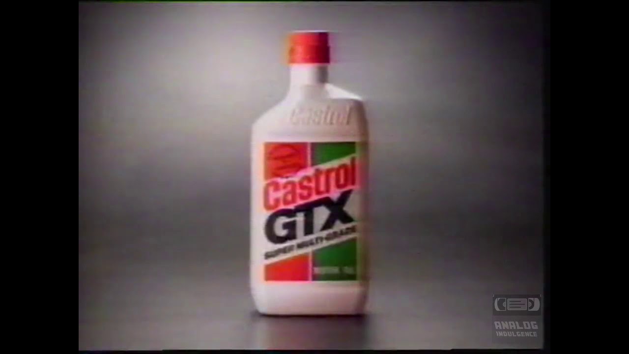 Castrol GTX | Television Commercial | 1988 - YouTube