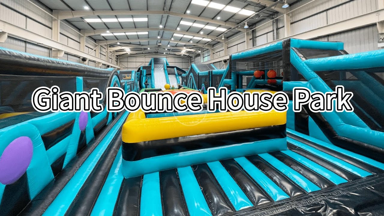 Invest in Giant Bounce House Park and Choose a High-Quality Inflatable ...