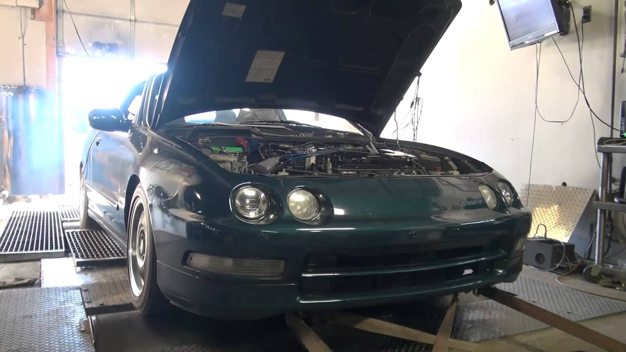 Integra ls-vtec 200whp dyno tune PSI PROformance - YouTube