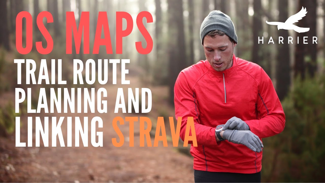 Trail running routes - OS Maps Discover and Strava GPX transfer - YouTube