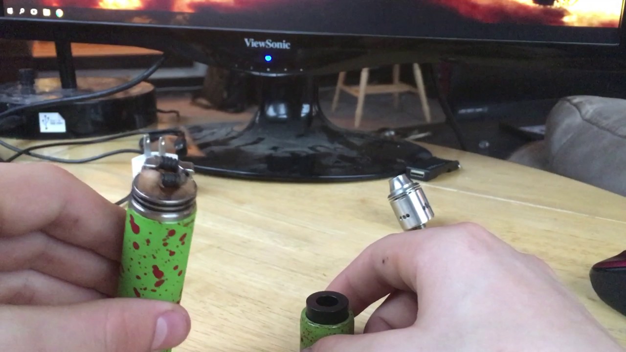 SMPL mech mod review!! Zombie splatter! - YouTube