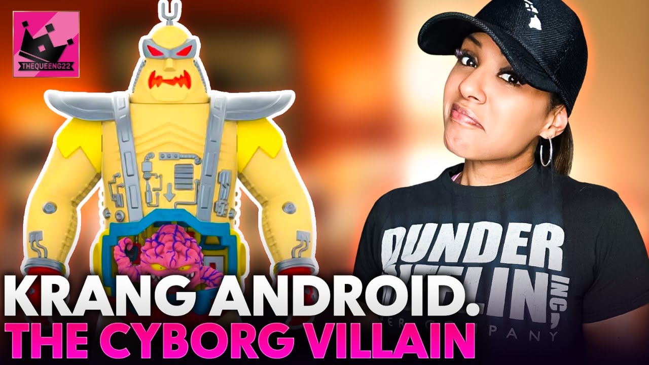 🤖 What Else Can You Ask For? Super Cyborg Android Krang By Super 7 - YouTube