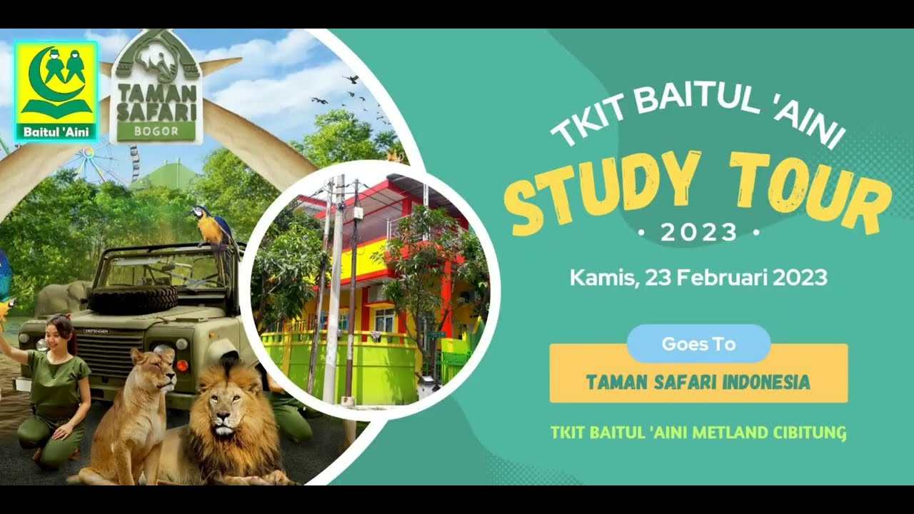 Kemeriahan di Bus dalam Perjalanan ke Taman Safari | Rihlah 2023| TKIT ...