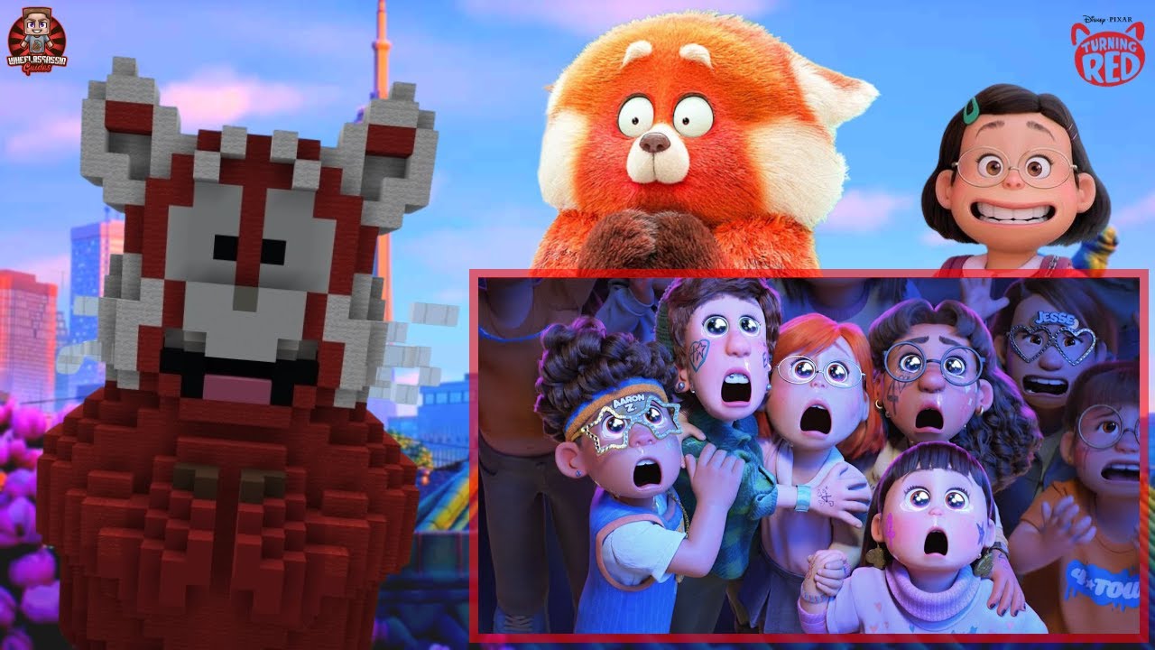 How to Build Red Panda Mei from Turning Red in Minecraft!! - YouTube