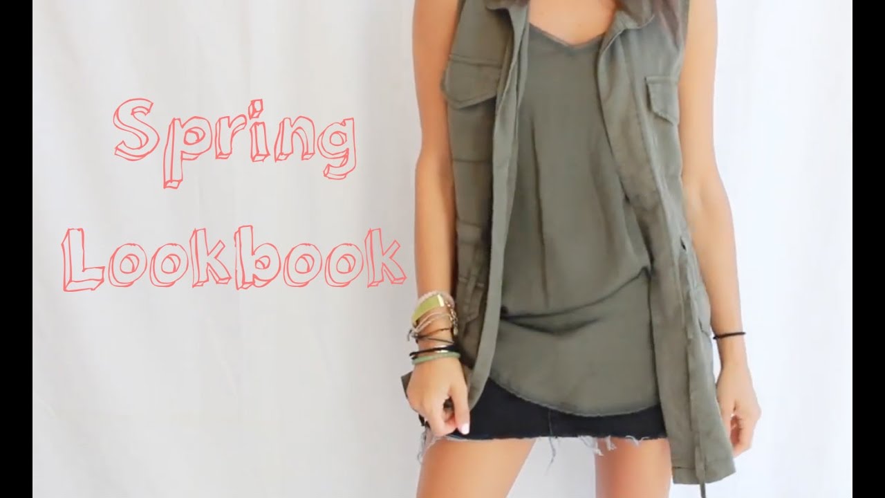 Spring Fashion LookBook - YouTube