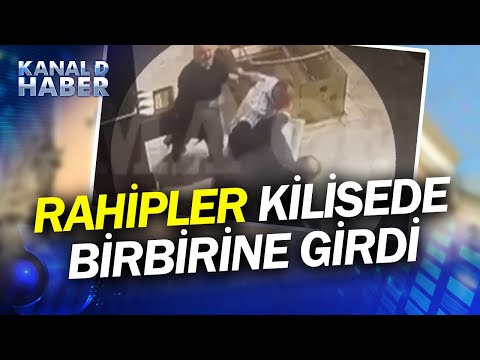 İstanbul'da İki Rahip Kavga Etti! Sebebi İse Ayin Saatiydi... #Haber