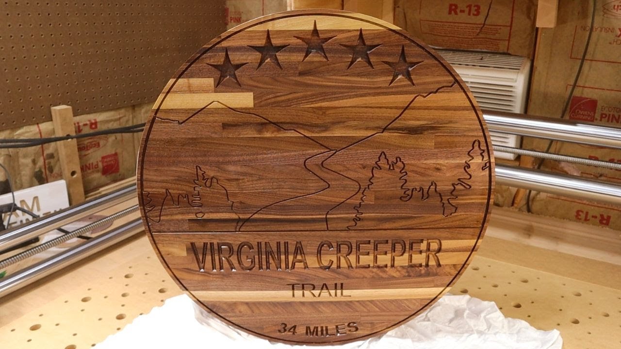 Stunning Virginia Creeper Trail Sign - Crafted with an Infinity ...