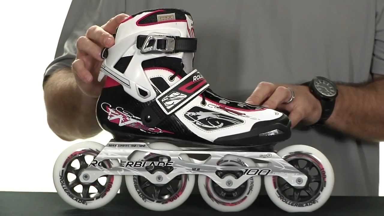 Rollerblade Tempest 100 Inline Skates 2012 - YouTube