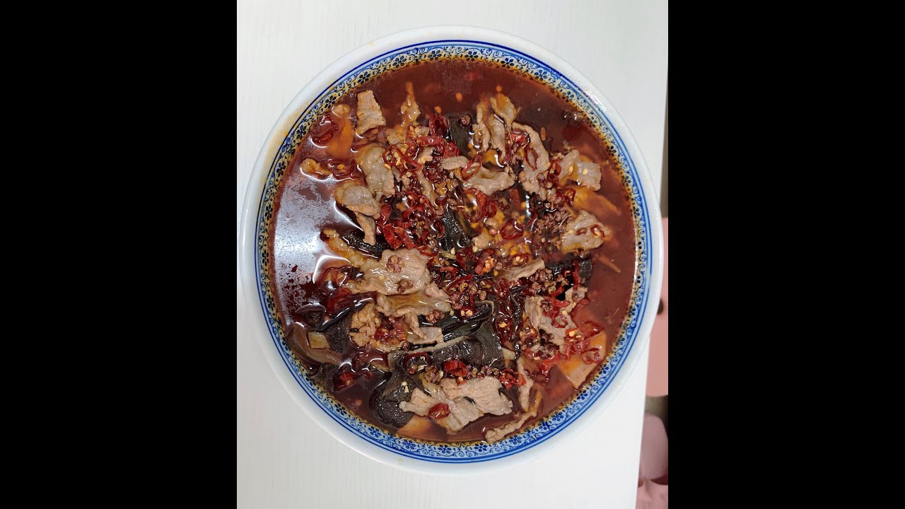 Chinese food-Mao Xue Wang-毛血旺 - YouTube