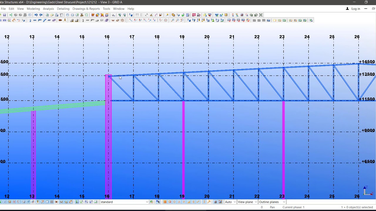 Session (2) _ part (6) _ draw Truss _ Twin profile - YouTube