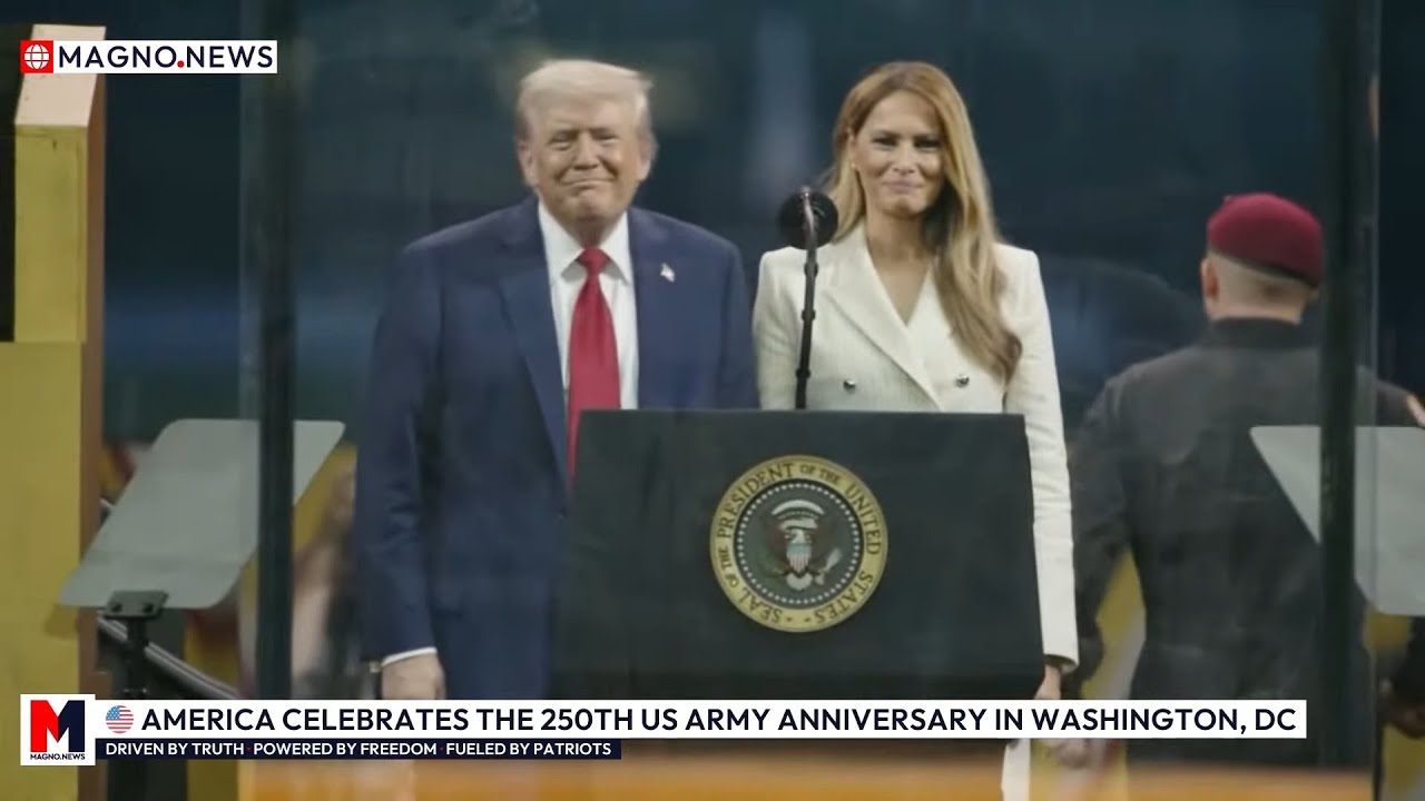🇺🇸 Commander-In-Chief Trump Honors US Army’s 250th Anniversary with ...