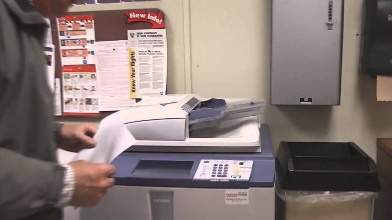 How to Make a Photocopy in the Main Office - YouTube