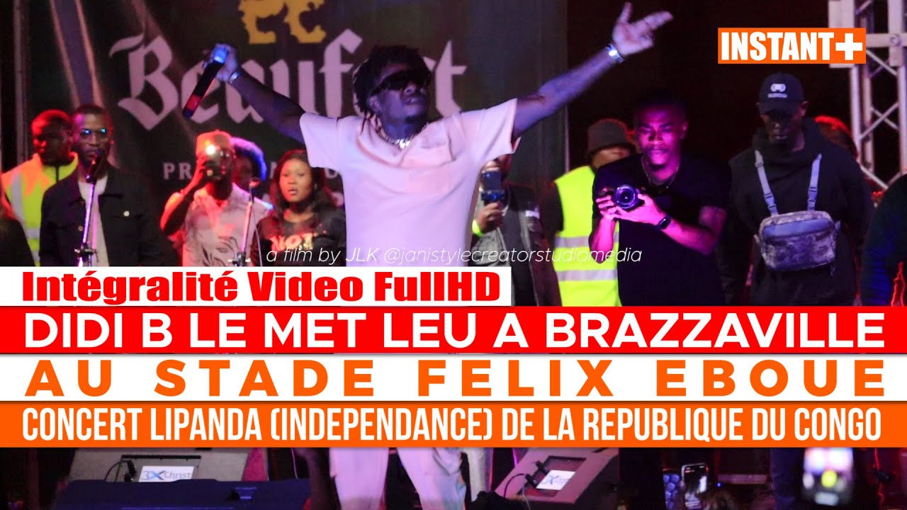 CONCERT DIDI B à Brazzaville 🇨🇬 UNE PRESTATION HAUTE GAME et LÉGENDAIRE 🌍🔥💪 Intégralité Video ...