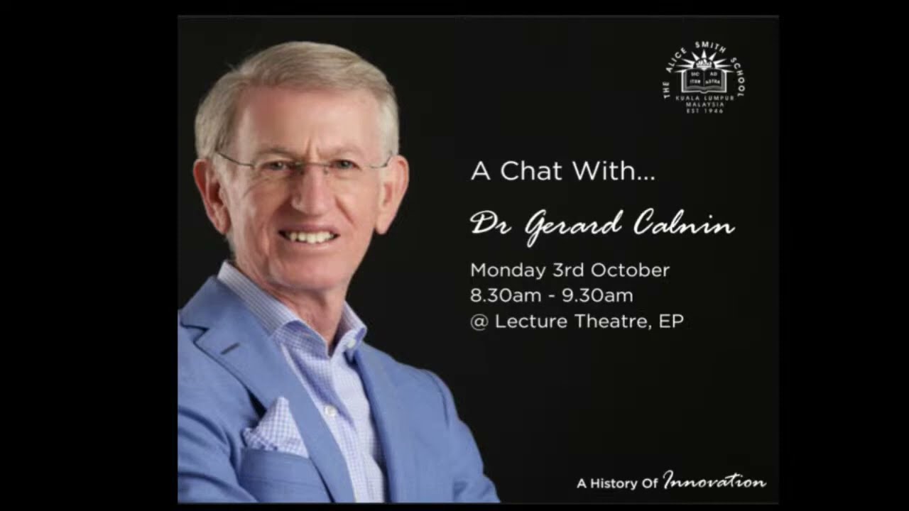 A Conversation with...Dr Gerard Calnin - YouTube