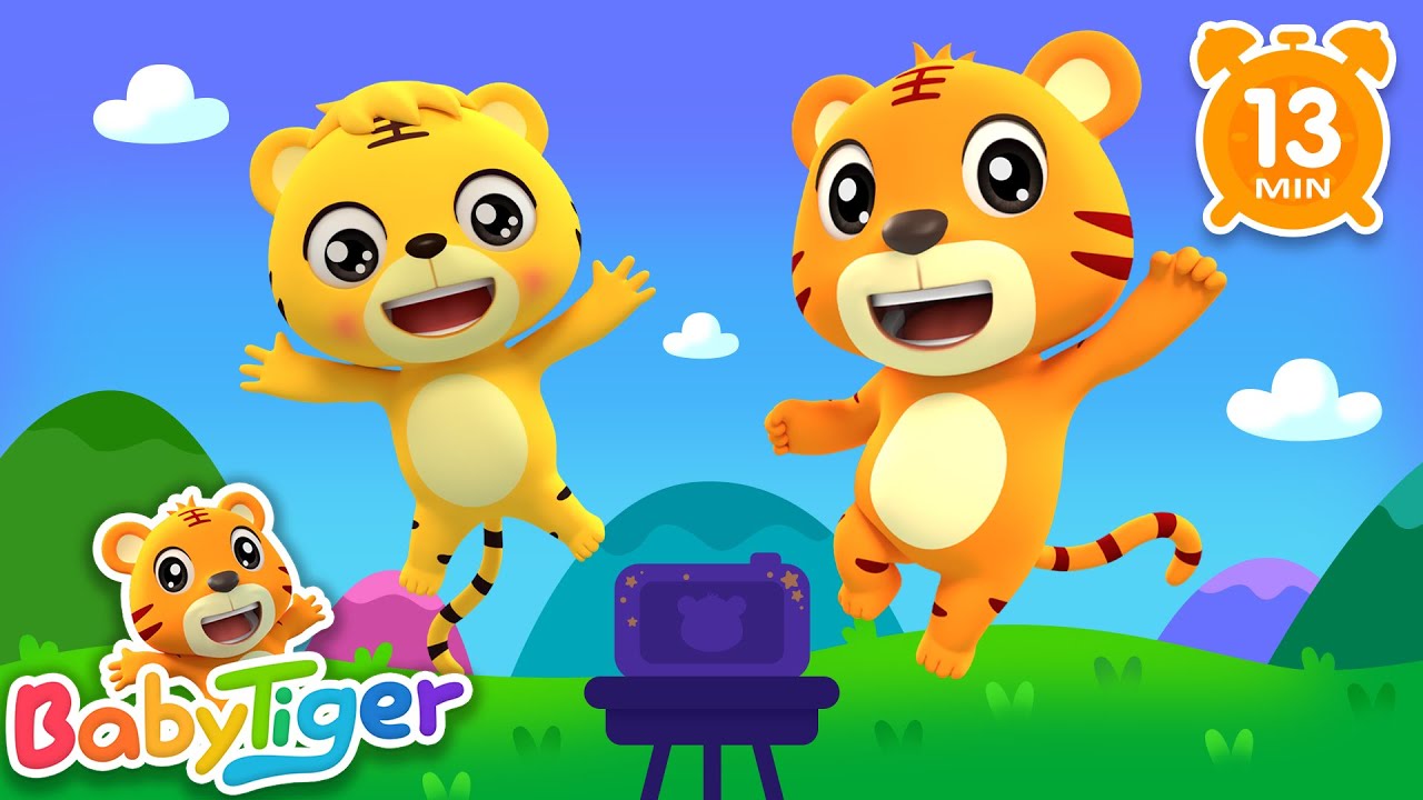 Say Cheese + More Kids Songs & Nursery Rhymes - Baby Tiger - YouTube