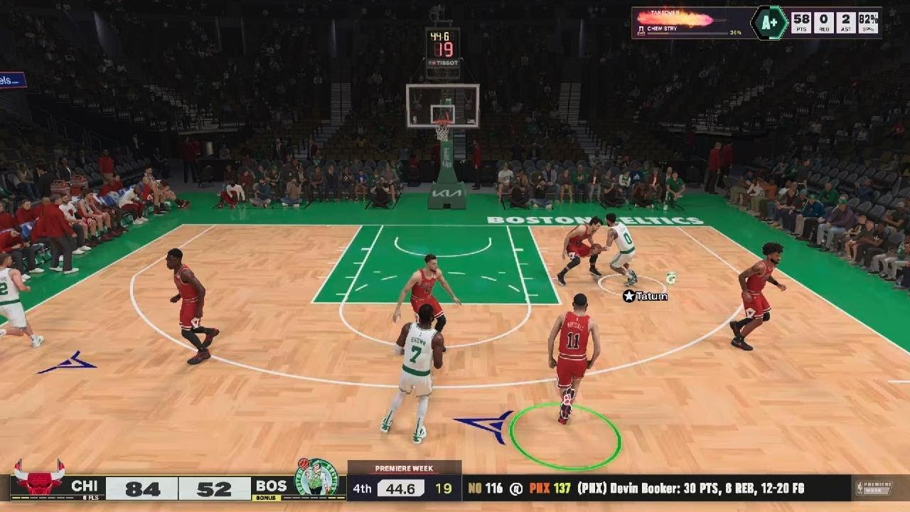 NBA 2K25_look at me block Tatum then drop a 3 !!!!!! - YouTube
