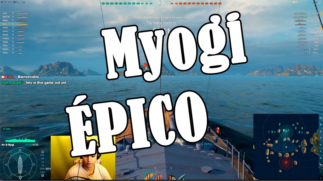World of Warships - Myogi Épico - Streaming - YouTube