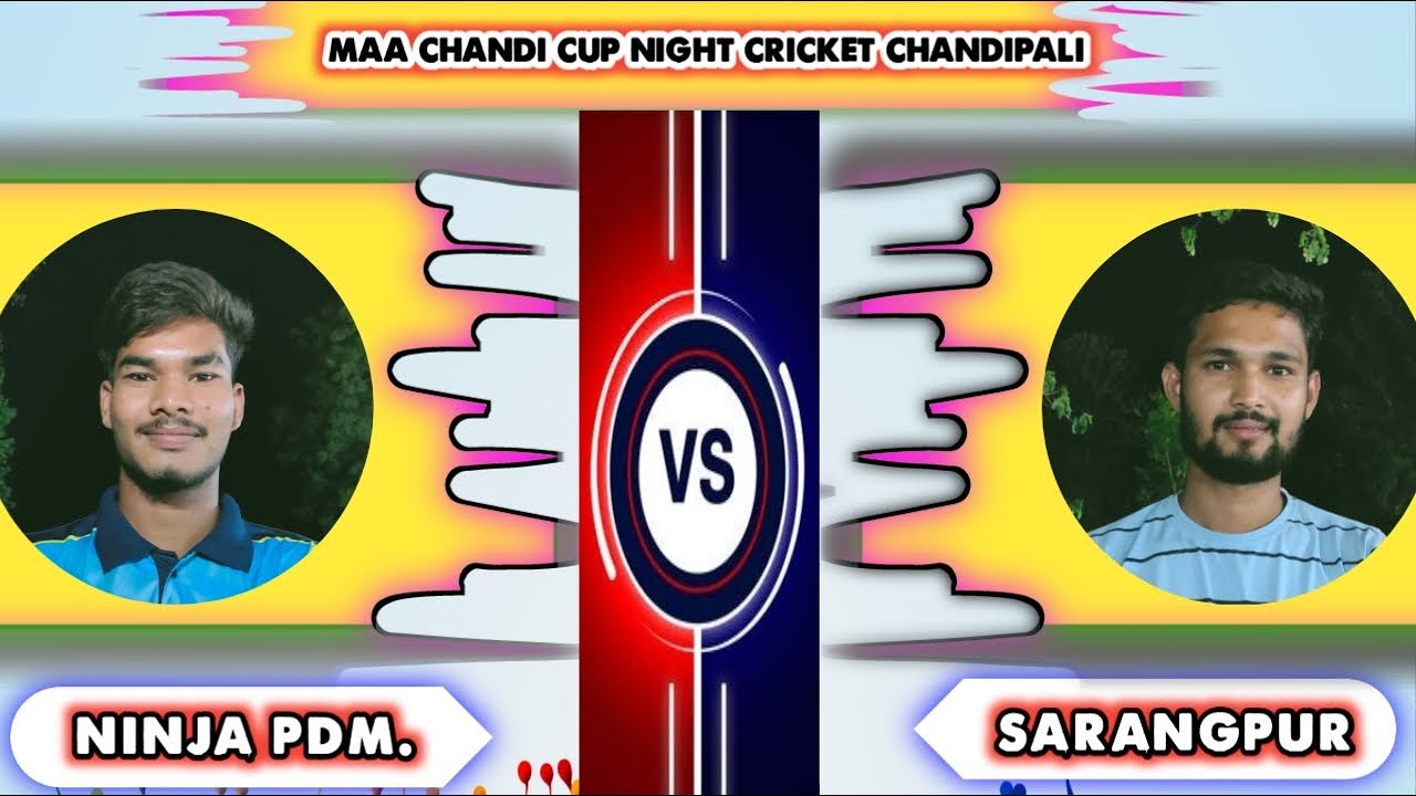 LIVE🔴𝐇𝐞𝐥𝐥𝐨𝐒𝐏🎤NINJA PDM vs SARANGPUR//MAA CHANDI CUP NIGHT CRICKET ...