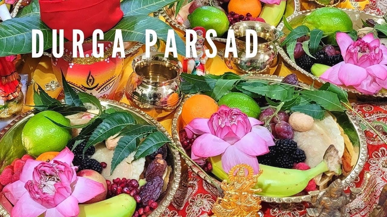 Preparing Offerings For Durga Maa || Navratri Prasadam || Navratri 2021 ...