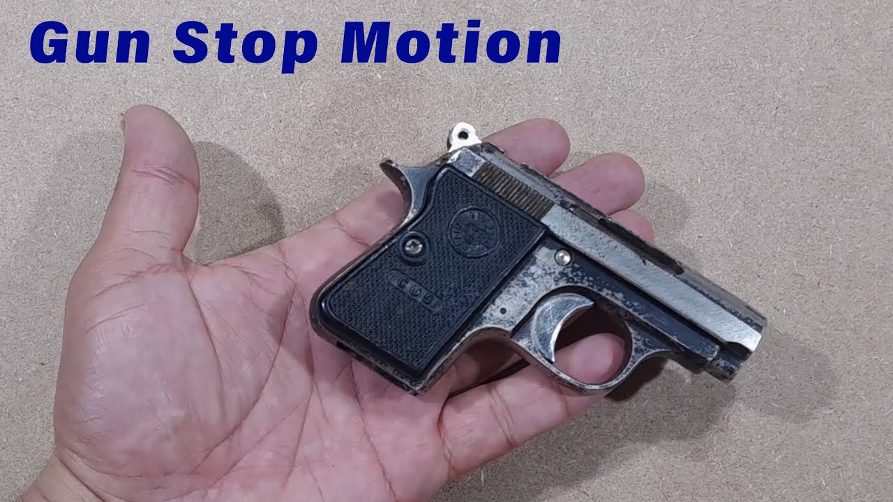 How to Make Stop Motion Gun - YouTube