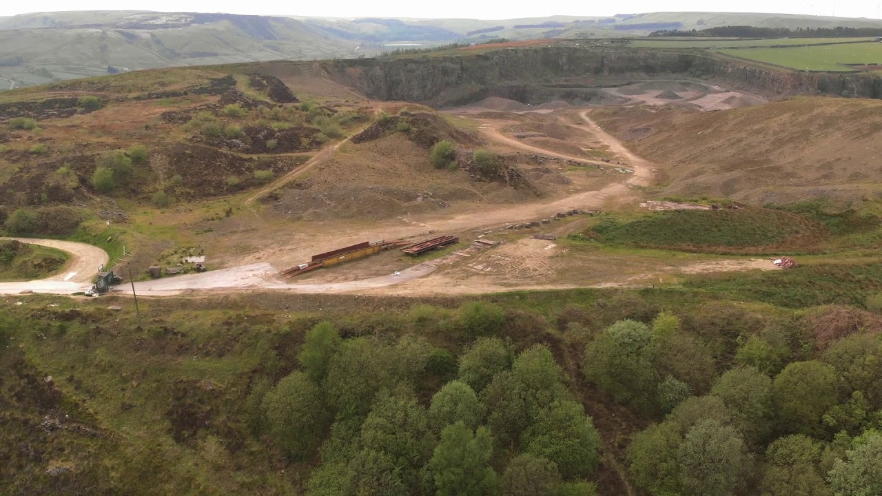 Hutchbank Quarry Haslingden - YouTube