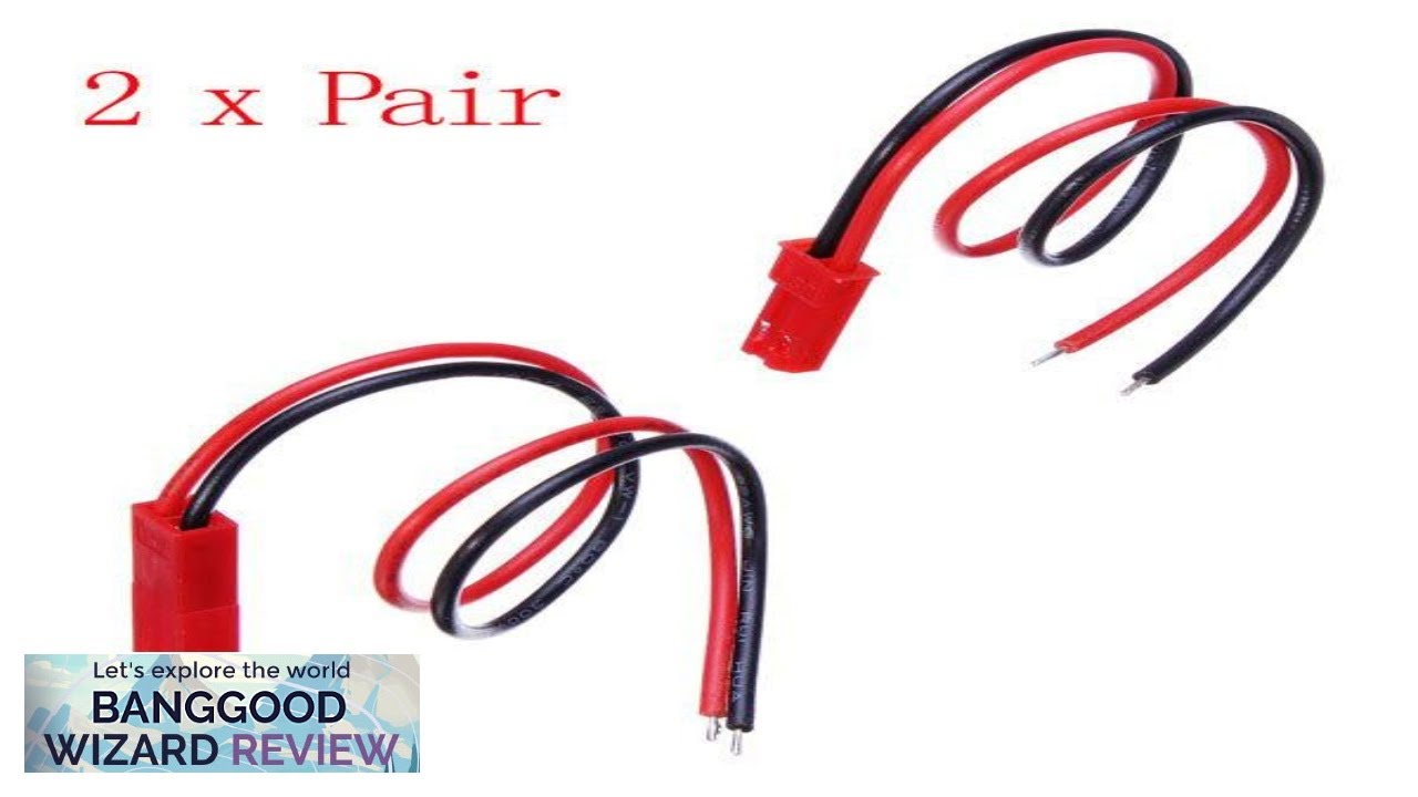 JST Connector Plug With Connect Cable For RC BEC ESC Battery Review ...
