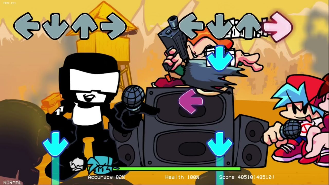 FNFM+ now supports week 7. - YouTube