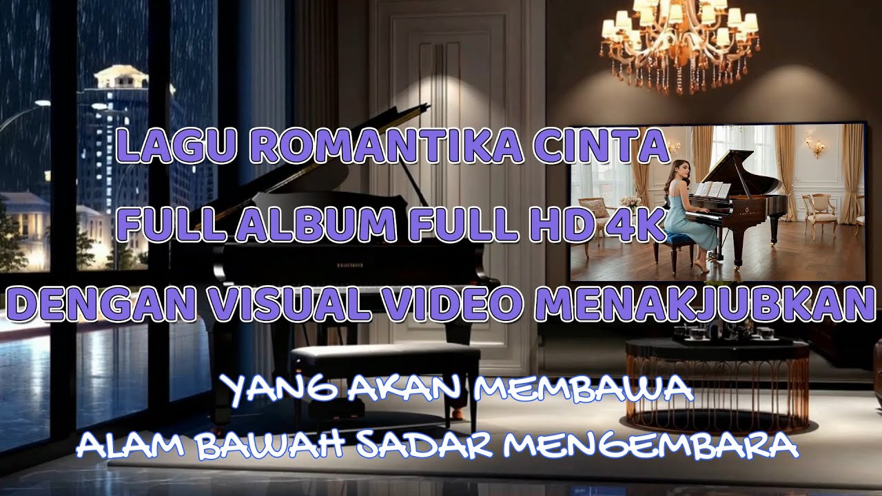 LAGU ROMANTIKA CINTA FULL ALBUM FULL HD 4K DENGAN VISUAL VIDEO SENI ...