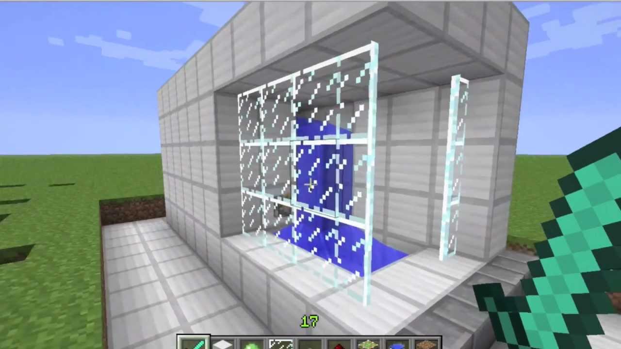How to: Make an Awesome Shower in Minecraft - YouTube