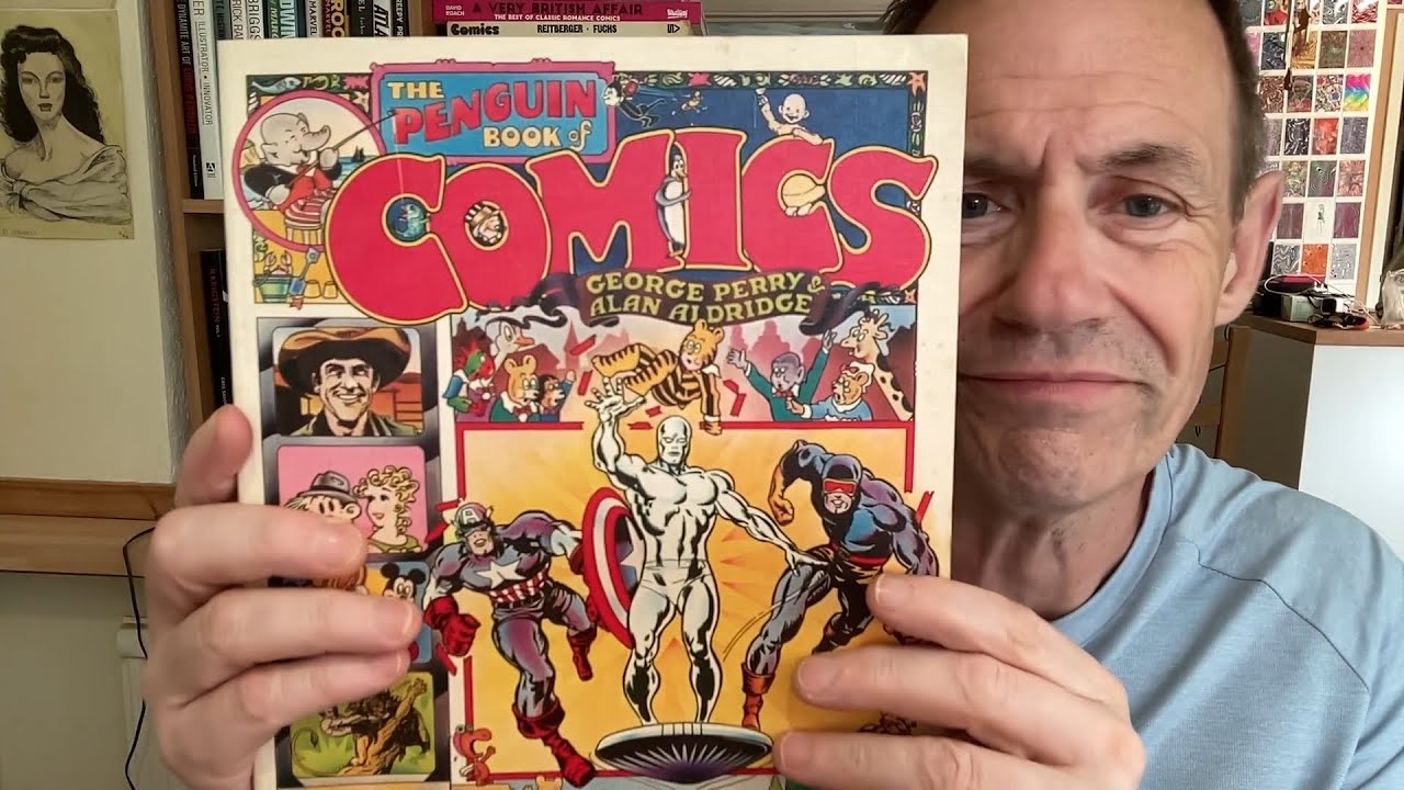 Penguin Book Of Comics George Perry Alan Aldridge Book Review (Marvel ...