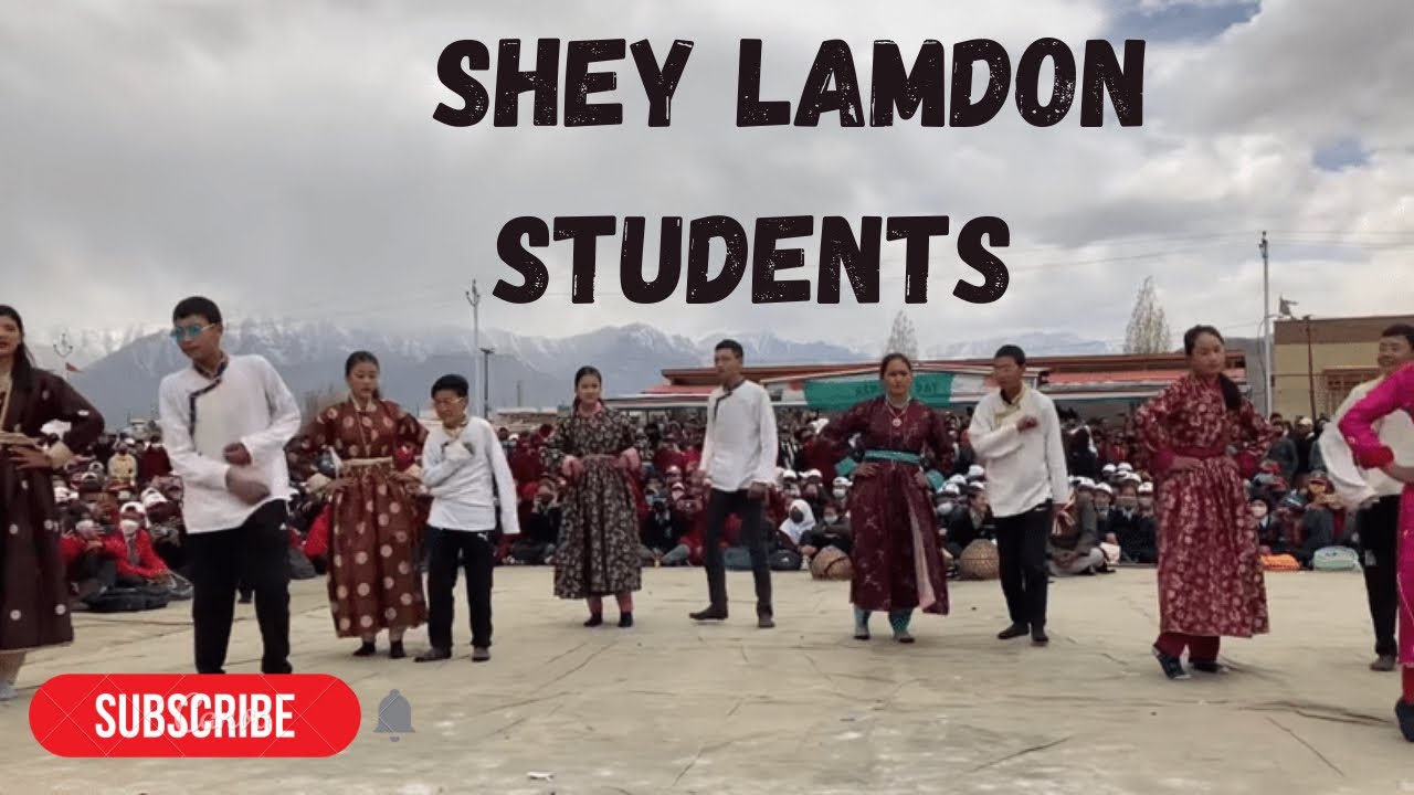 Beautiful Ladakhi dance performance by Shey Lamdon School students on ...