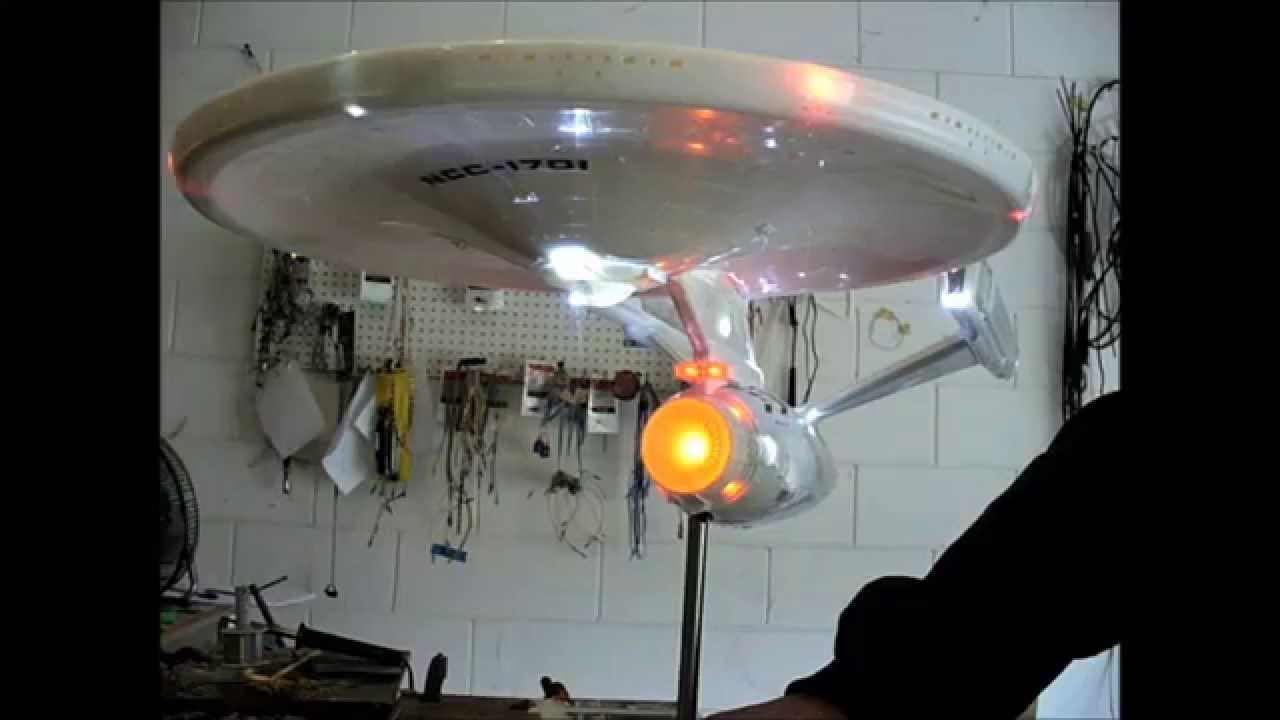 USS ENTERPRISE NCC-1701 Refit Drydock Sequence Board - YouTube