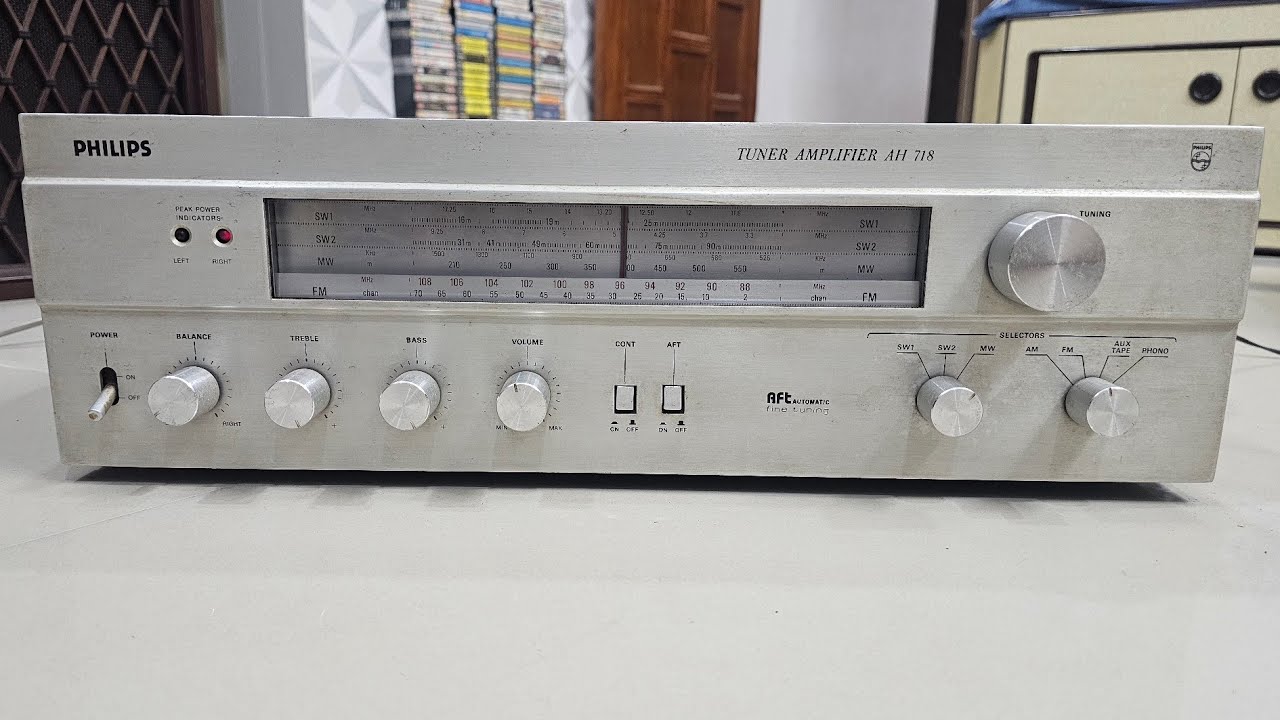Philips tuner amplifier AH 718 for sale +919023321435 💯💯 working ...