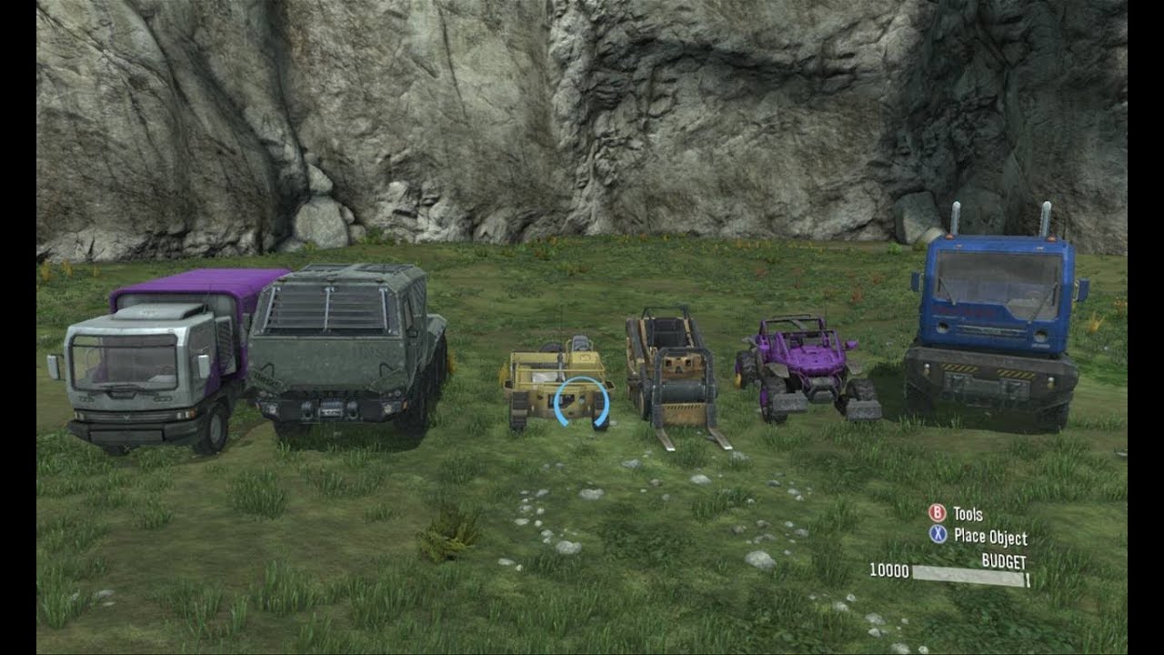 Halo Reach - Civilian Vehicles on Forge World - YouTube