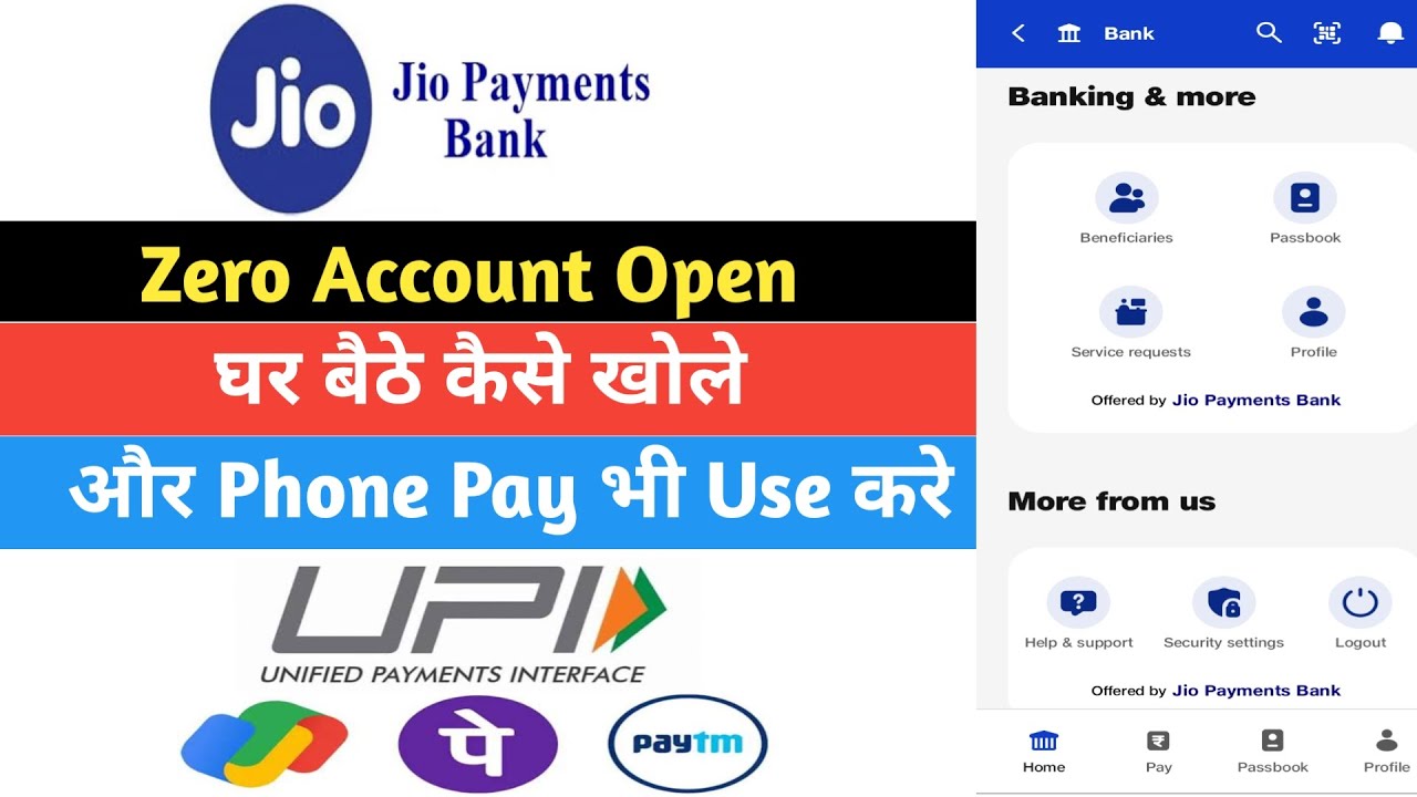 jio payment bank account open kaise kare//how to open jio payment bank ...