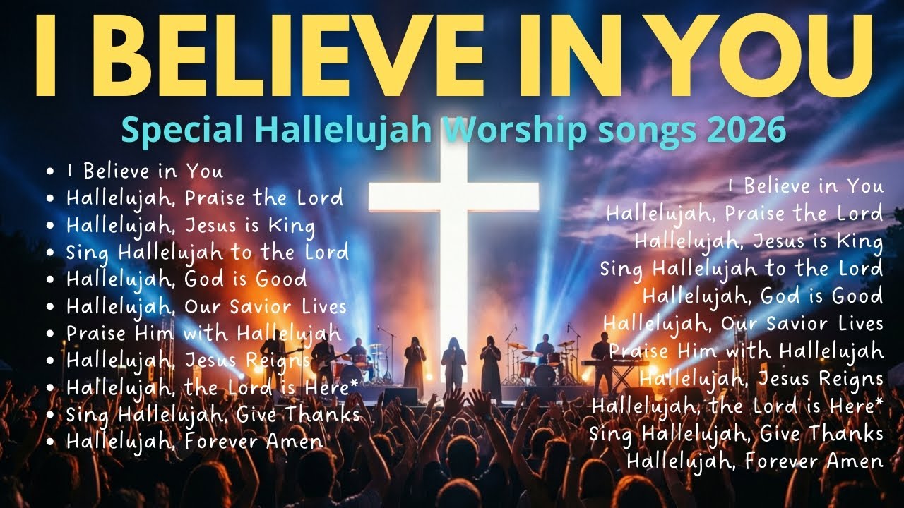 Special Hallelujah Worship Songs 2026 | Best Christian Songs I Believe ...