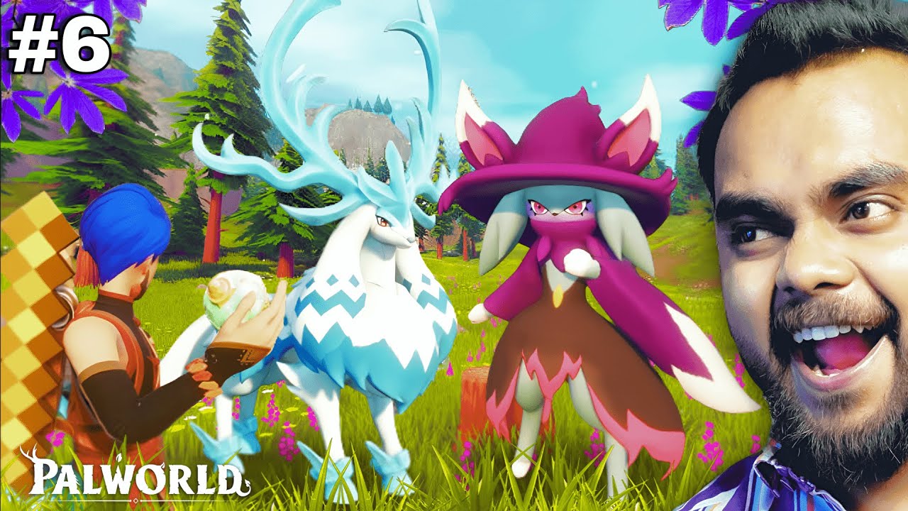 😍OMG I CAPTURE MOST CUTEST POKEMON IN PALWORLD || PALWORLD GAMEPLAY ...