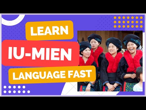learn Iu Mien language- part 1 every day language - YouTube